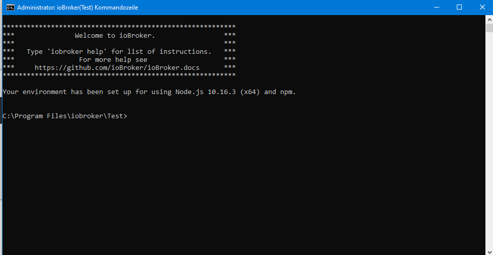 [Gelöst]Update des js-controllers auf 2.x/ Win10