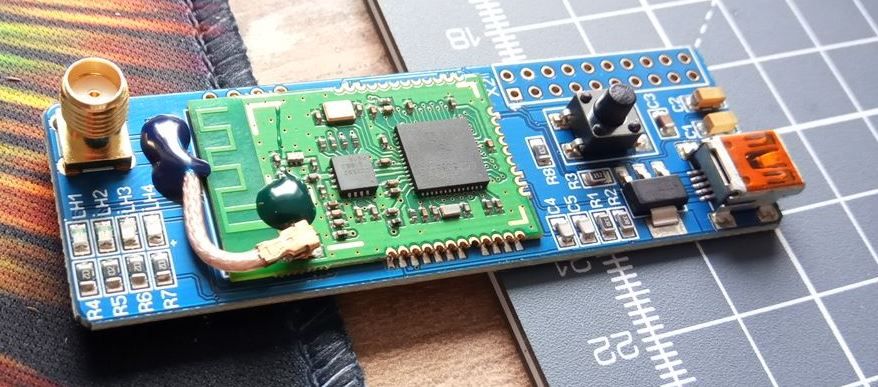 CC2538+CC2592 PA Zigbee Stick/Platine