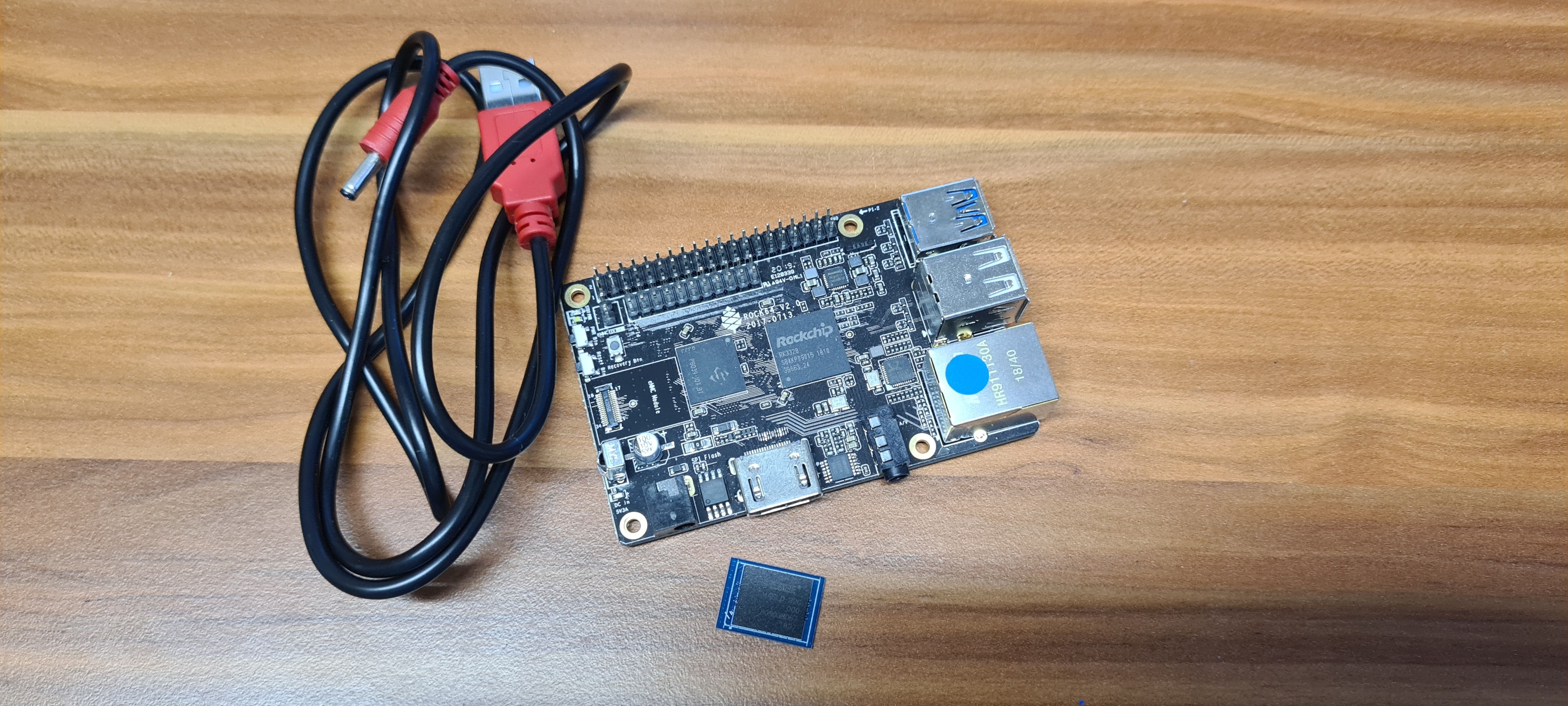 [verkaufe] Rock64 4GB inkl. 32GB EMMC