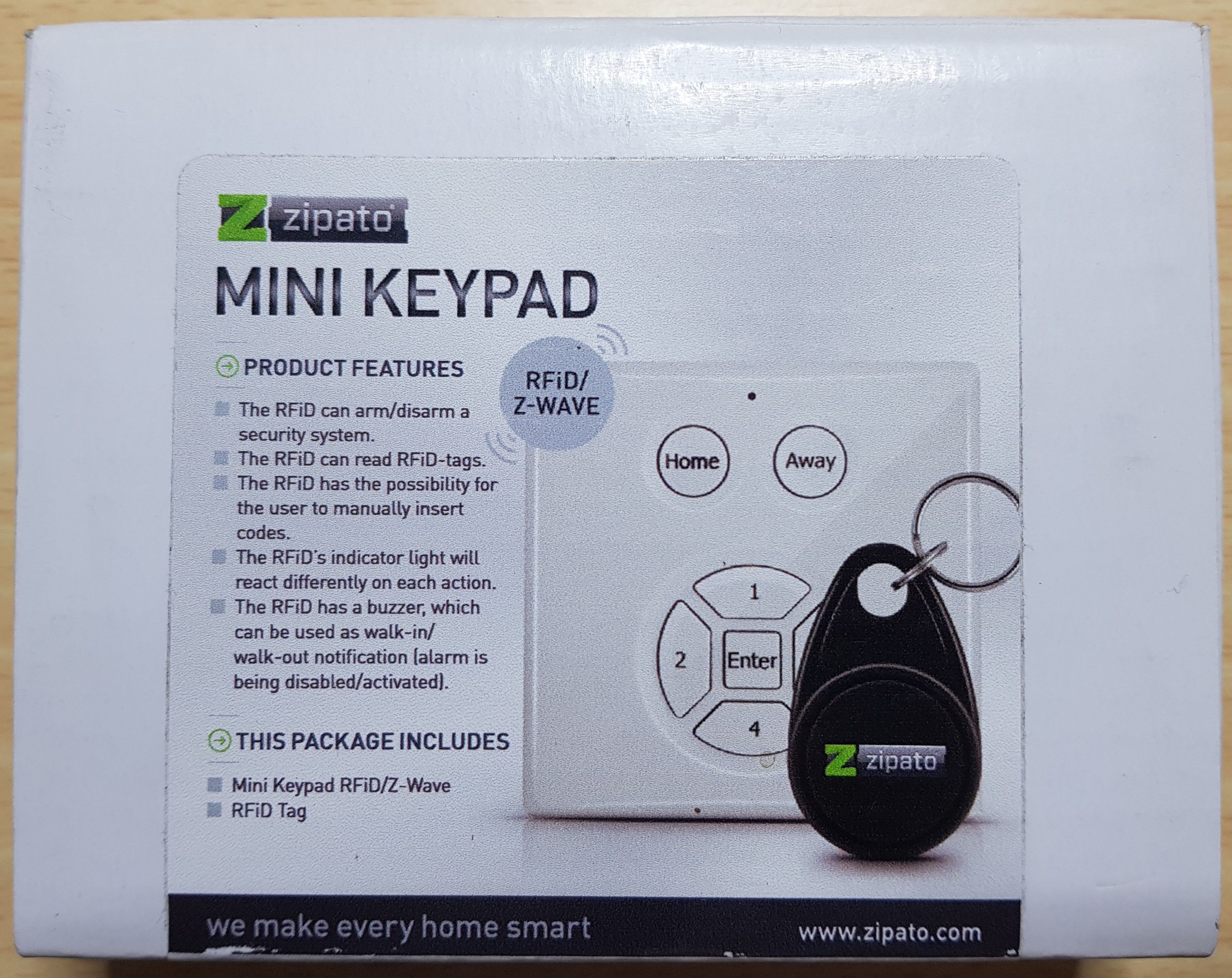 [verkauft] verkaufe z-Wave RFID Mini Keypad
