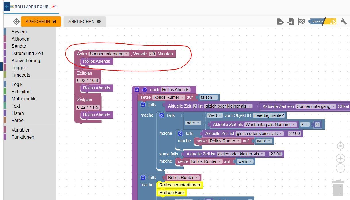 30Min nach Sonnenuntergang