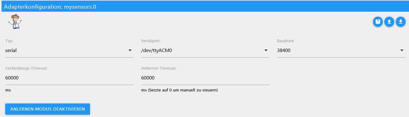 [Problem] Mysensors Konfiguration