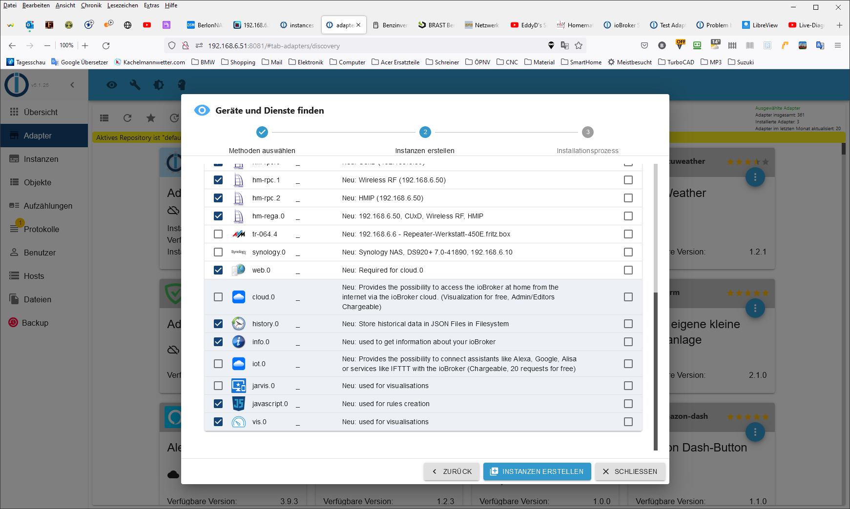 [gelöst]riesen Probleme Install IOBroker