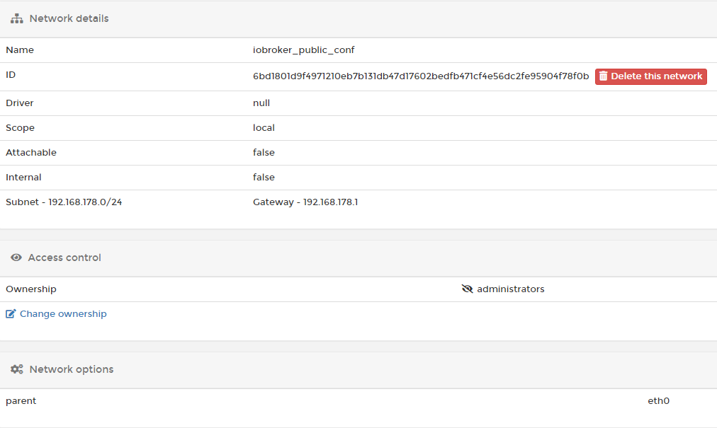 Iobroker Docker Beim Loxberry Keine Verbindung Zum Host