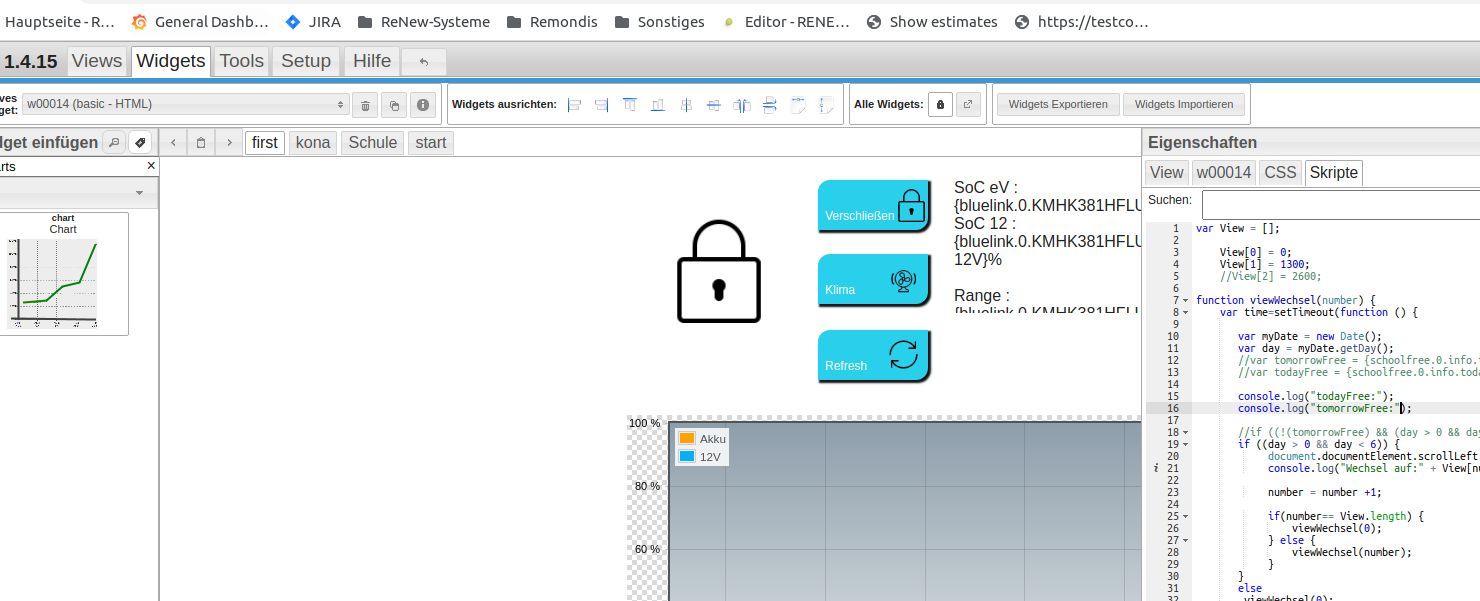 Zugriff auf Datenpunkte aus VIS