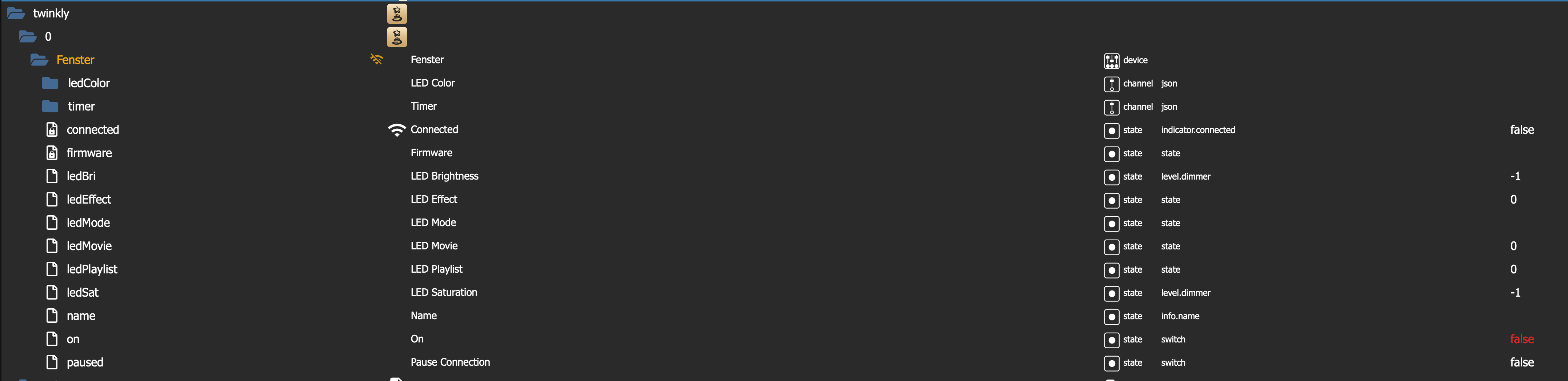 Frage zu Twinkly Datenpunkten