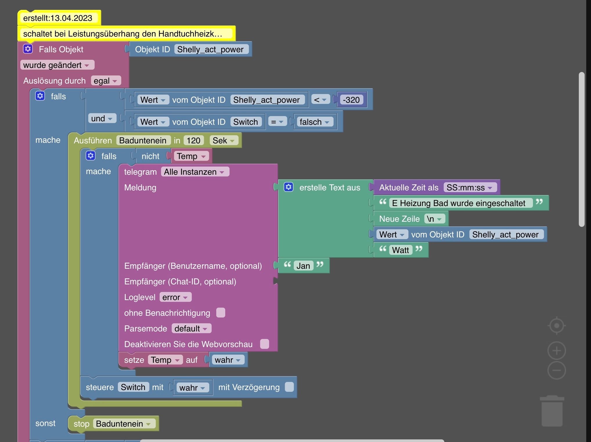[gelöst] Timeout handling