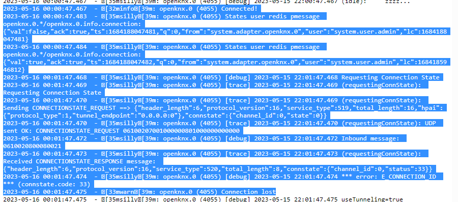 ioBroker mit openKNX und MDT IP Gateway