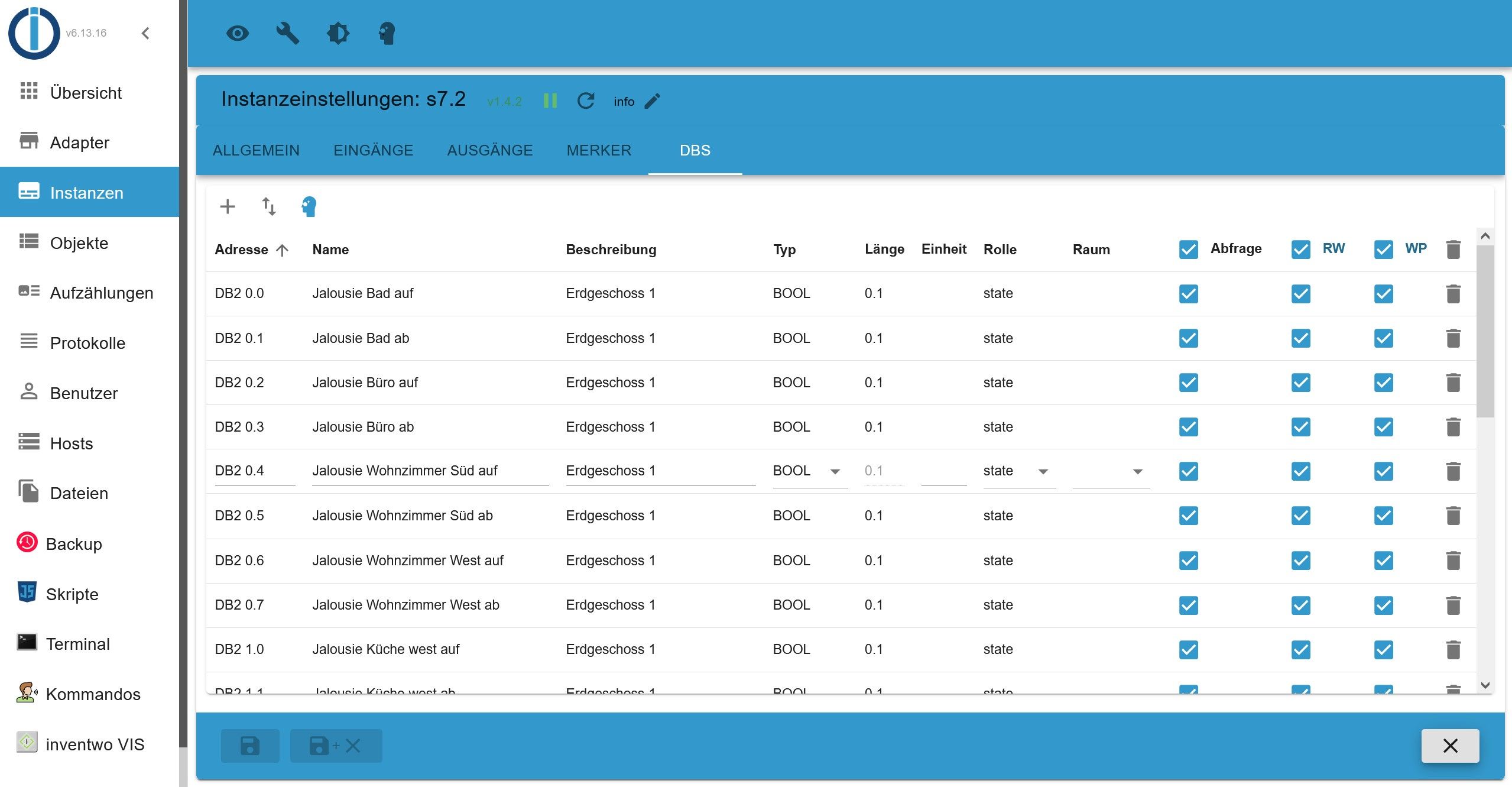 iobroker - S7 Adapter - Frage zur LOGO8 Verbindung