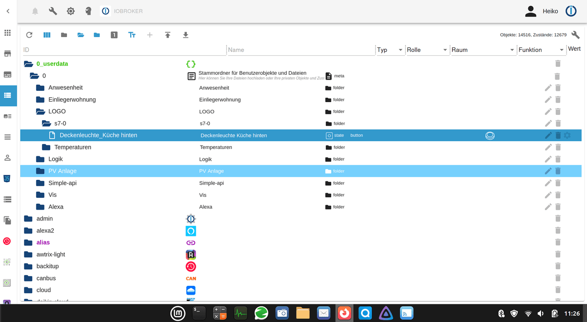 S7 Adapter LOGO Datenpunkte zusammenführen button + state