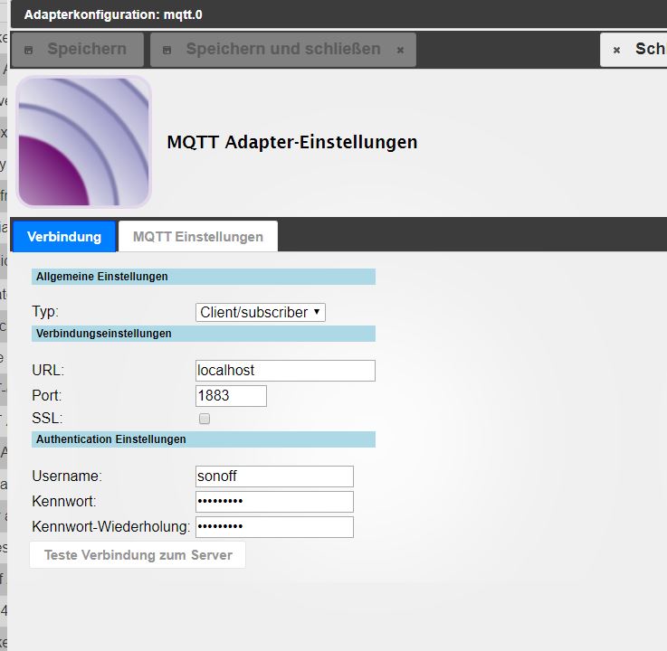 Mqtt client: trying to reconnect to broker. Hilfe? Mqtt client: trying to reconnect to broker. Hilfe?